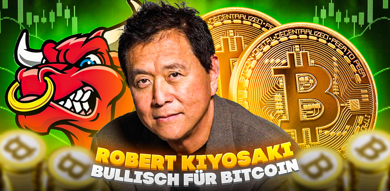 Robert Kiyosaki bleibt bullish: Bitcoin als Rettung vor dem Fiat-Crash?